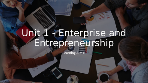 Unit 1 Enterprise and Entrepreneurs LAB | Teaching Resources