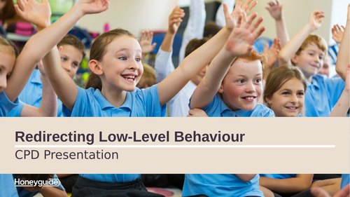Redirecting Low Level Behaviour CPD | Teaching Resources