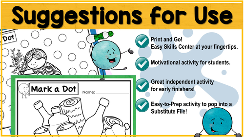 Earth Day Do-A-Dot Marker Activity - Spring Bingo Dot Dauber Worksheets ...