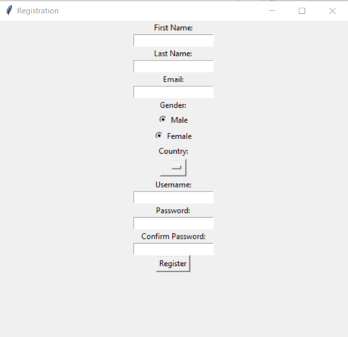 "IB DP IA: Python project Interactive User Management and Tkinter GUI ...