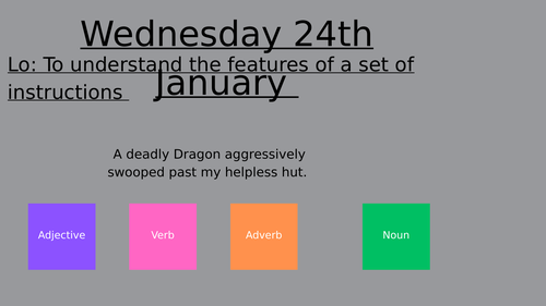 How to train your dragon set of instructions week 1 | Teaching Resources