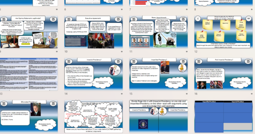 Is the President Imperial or Imperilled? | Teaching Resources