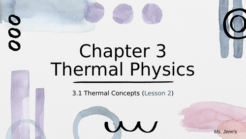 IBDP Physics 3.1 Thermal Concepts | Teaching Resources