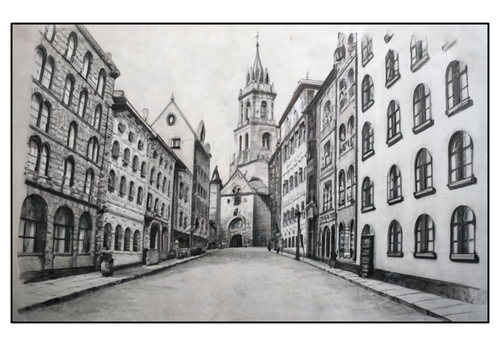 24 Different Vanishing Point Examples Pencil Sketches artwork for Art ...