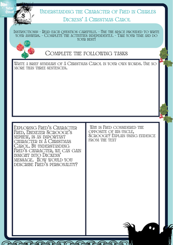 A Christmas Carol by Charles Dicken's Bundle | Teaching Resources
