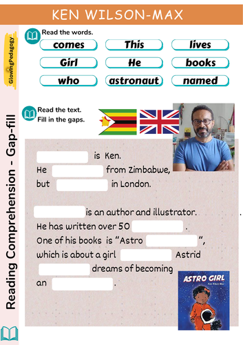 Ken Wilson Reading Comprehension Worksheets for KS1 | Teaching Resources