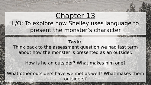 Frankenstein - Full Unit of Work - AQA GCSE Literature Paper 1 ...