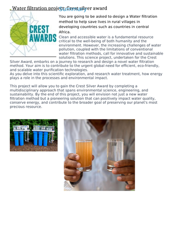 Science Crest project | Teaching Resources