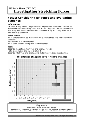 KS3 Year 7 science assessments | Teaching Resources