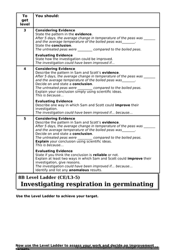 KS3 Year 8 science assessments | Teaching Resources
