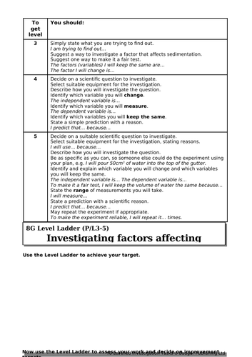 KS3 Year 8 science assessments | Teaching Resources