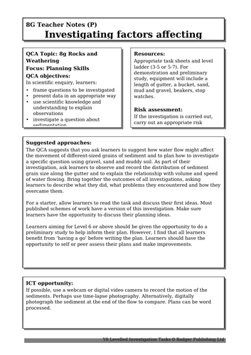 KS3 Year 8 science assessments | Teaching Resources