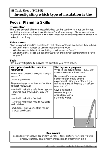 KS3 Year 8 science assessments | Teaching Resources