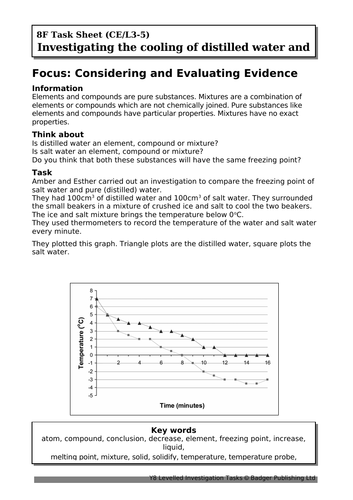 KS3 Year 8 science assessments | Teaching Resources