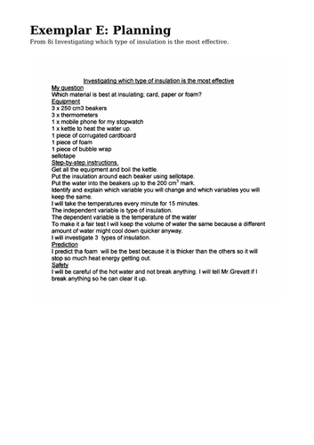 KS3 Year 8 science assessments | Teaching Resources