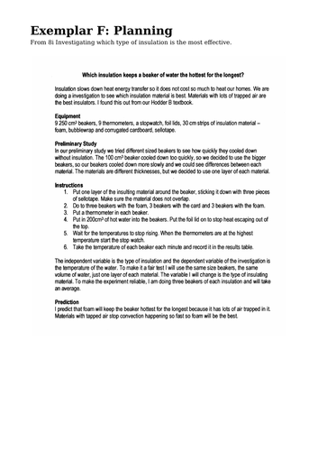 KS3 Year 8 science assessments | Teaching Resources