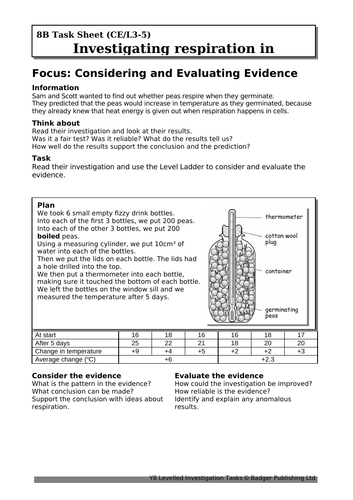 KS3 Year 8 science assessments | Teaching Resources