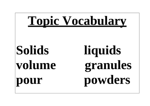 Science Year 4 Planning Friction Habitats Moving and Growing Liquids ...