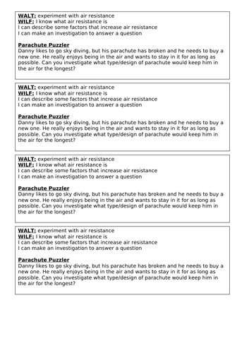 Science Year 4 Planning Friction Habitats Moving and Growing Liquids ...