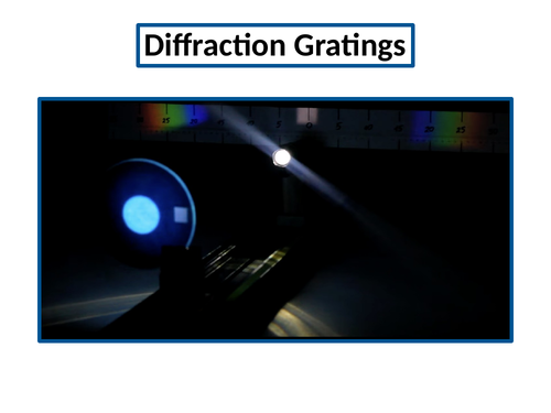 Diffraction Gratings - A Level Physics | Teaching Resources