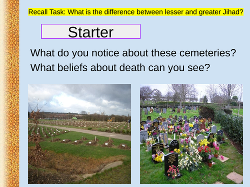 Islamic death rituals | Teaching Resources