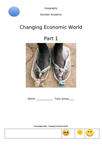 Booklet for teaching Paper 2 GCSE Geography Changing Economic World ...