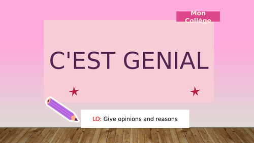 Studio 1 - c'est genial | Teaching Resources