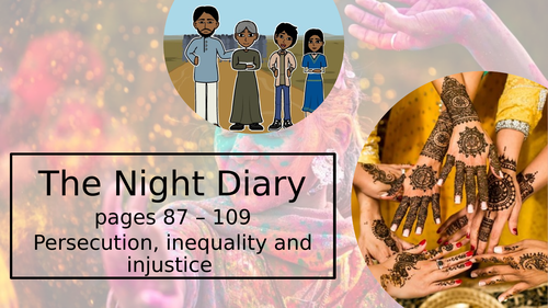 Y7/8 SOW 'The Night Diary' | Teaching Resources