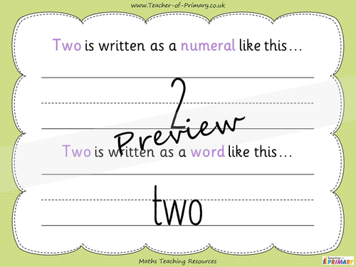 Number 2 - EYFS | Teaching Resources