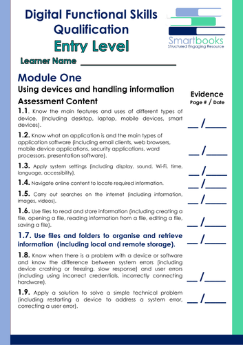 Digital Functional Skills - Mod 1 - Using Devices & Handling ...