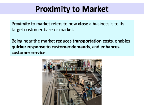 Business Location - GCSE (9-1) Business | Teaching Resources