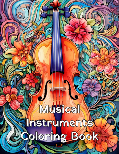 Musical Instruments Coloring Book | Teaching Resources