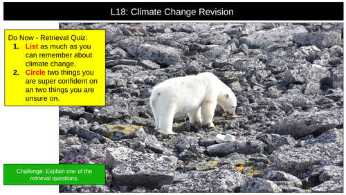 Climate Change Revision | Teaching Resources