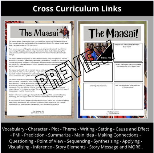 THE ELEPHANT GIRL NOVEL STUDY | Teaching Resources