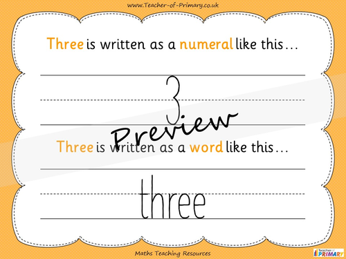 Number 3 - EYFS | Teaching Resources