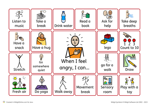 Zones of regulation- Red zone | Teaching Resources
