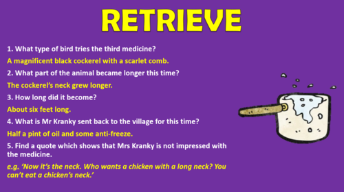 George's Marvellous Medicine - Chapters 12 and 13 - Double Lesson ...