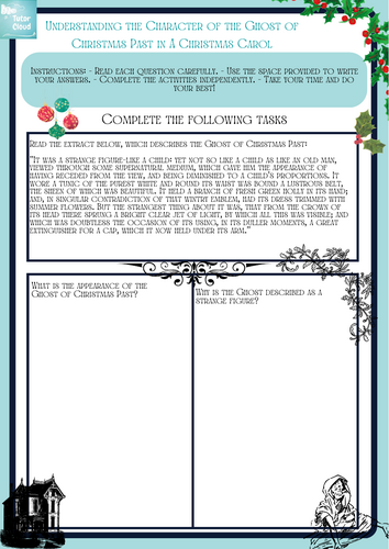 A Christmas Carol by Charles Dickens Bundle | Teaching Resources