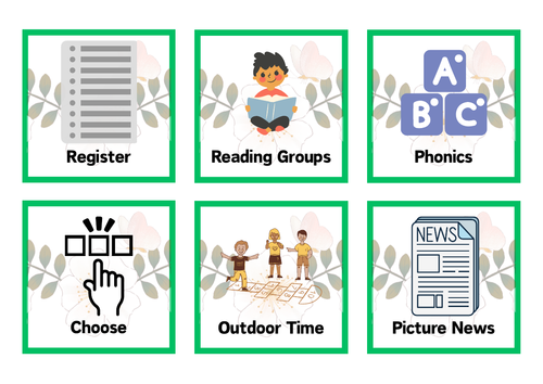 Visual Timetable Pack | Teaching Resources