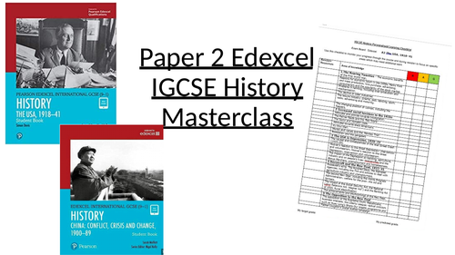 Edexcel IGCSE History Paper 2 Exam Technique masterclass (4HI1 ... Edexcel IGCSE History Paper 2 Exam Technique masterclass (4HI1 ...