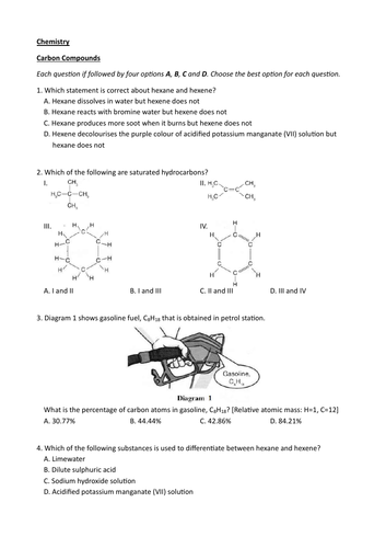Organic Chemistry Worksheet Bundle! (150+ Questions + detailed answers ...
