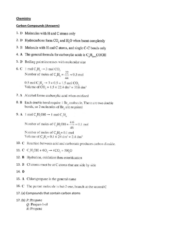 Organic Chemistry Worksheet Bundle! (150+ Questions + detailed answers ...