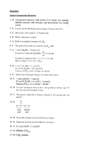 Organic Chemistry Worksheet Bundle! (150+ Questions + detailed answers ...