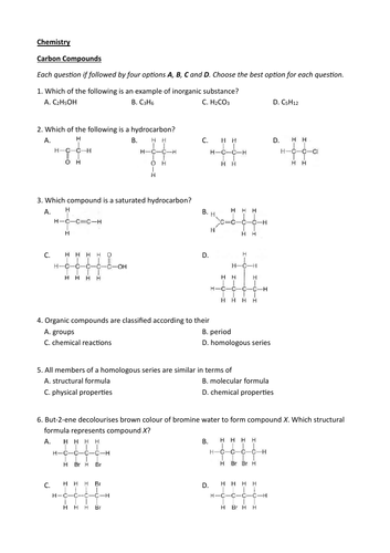 Organic Chemistry Worksheet Bundle! (150+ Questions + detailed answers ...