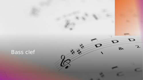 Bass clef lessons | Teaching Resources