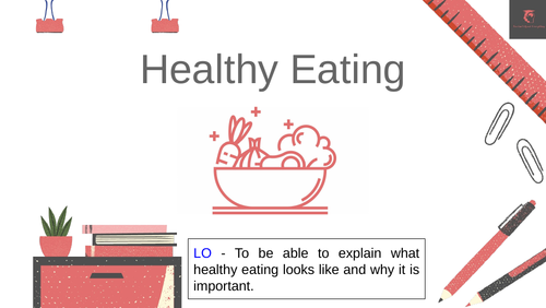 Healthy eating form time tutorial | Teaching Resources
