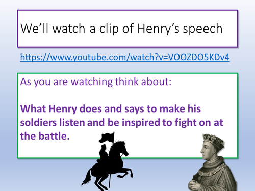 Henry V | Teaching Resources