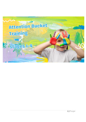 Attention bucket training | Teaching Resources