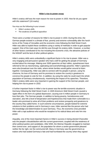 MODEL ANSWERS AND TASKS BUNDLE - Edexcel IGCSE History Paper 1 Exam ... MODEL ANSWERS AND TASKS BUNDLE - Edexcel IGCSE History Paper 1 Exam ...
