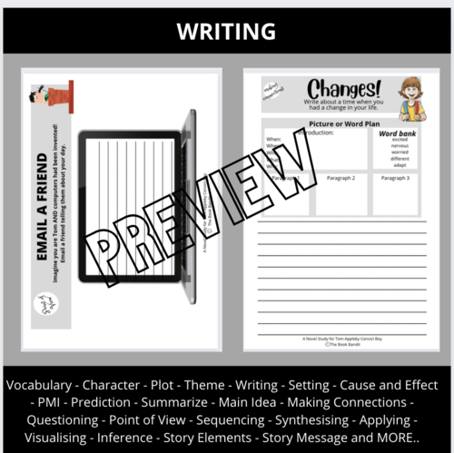 TOM APPLEBY CONVICT BOY - Novel Study | Teaching Resources